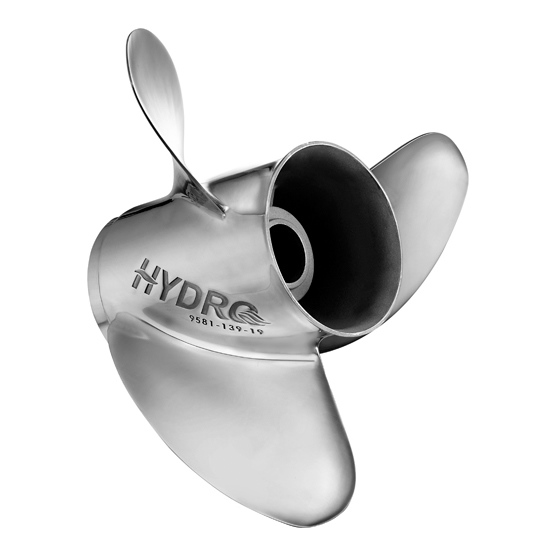 Solas Hydro Propeller D Series Stainless steel - Outboard Engine Parts
